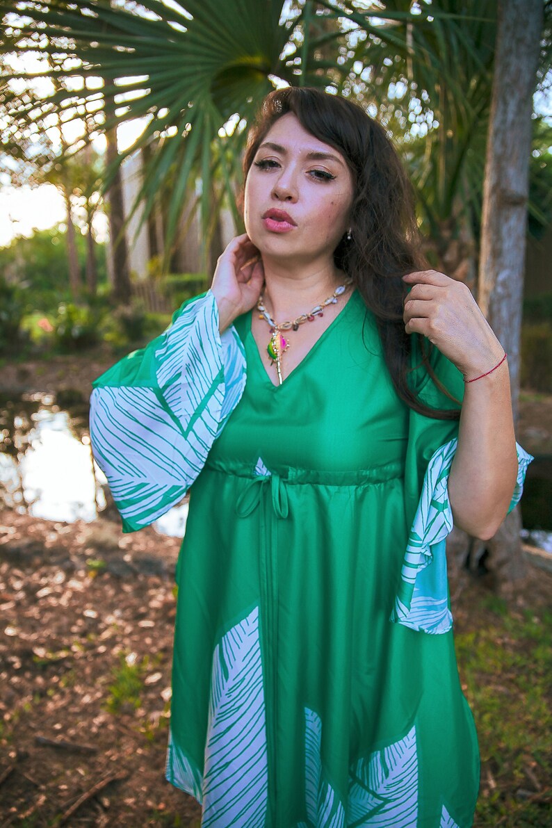 Playful Palm Leaf Dress M L XL Plus Size Tropical Palm Leaf Etsy playful-palm-leaf-dress-m-l-xl-plus-size-tropical-palm-leaf-etsy