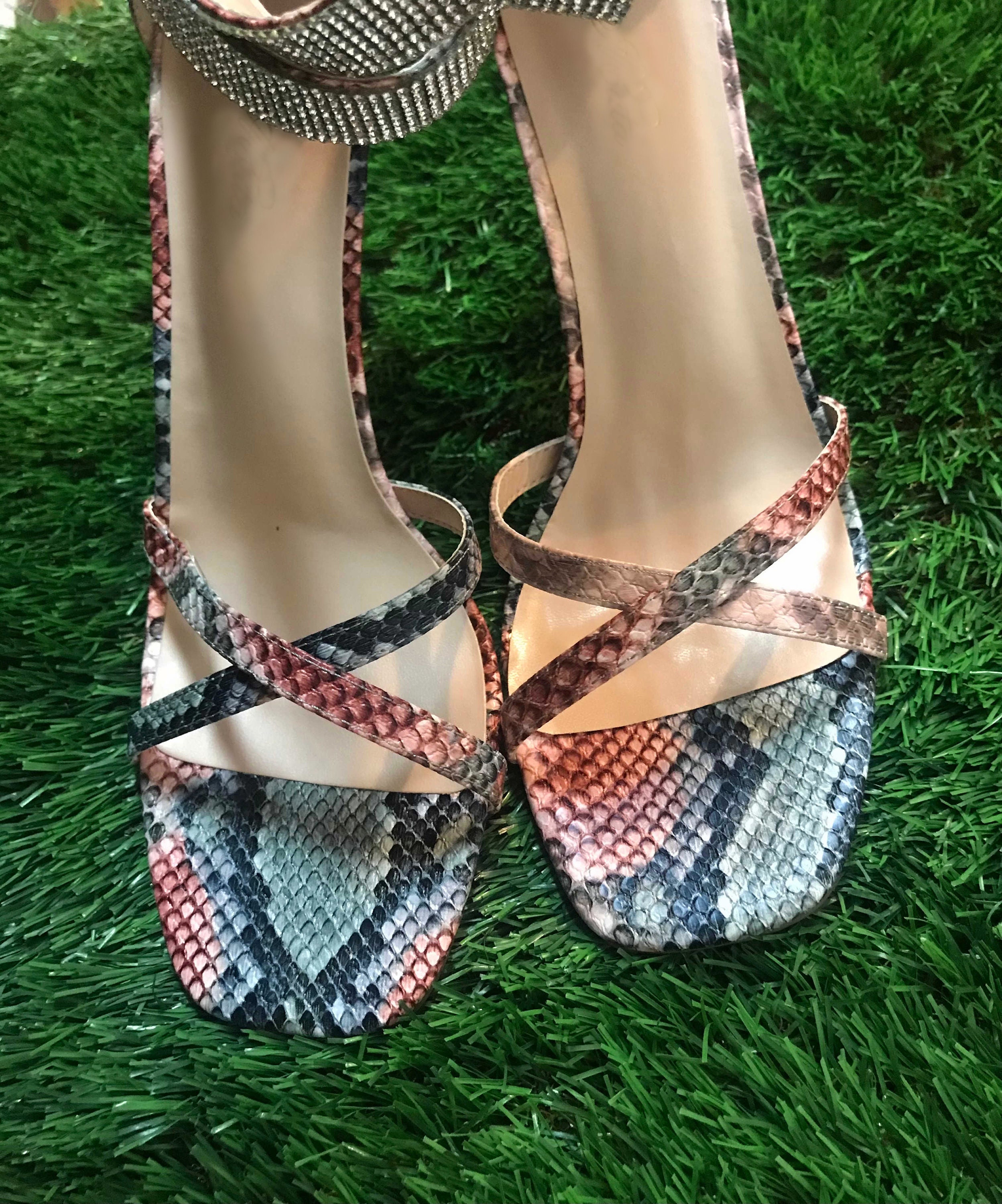 Snake Print Heels - Etsy