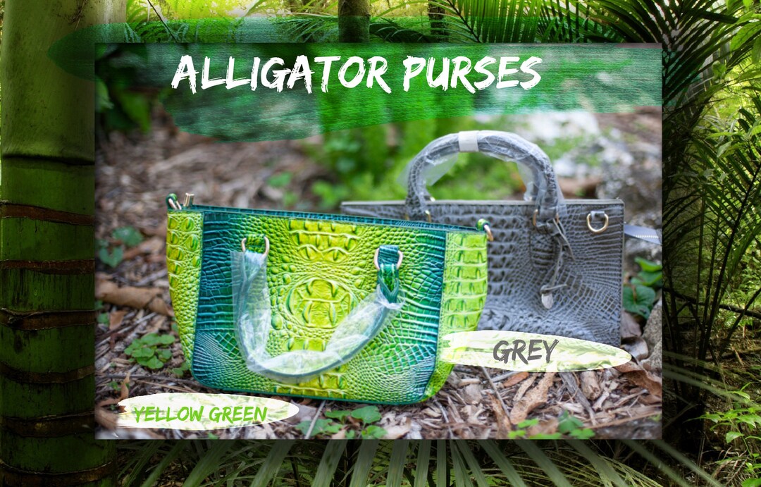 Alligator Purses - Etsy