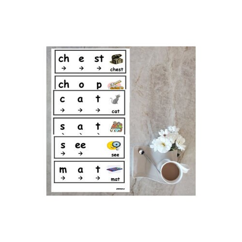 Blending Words Printable Flashcards - Etsy