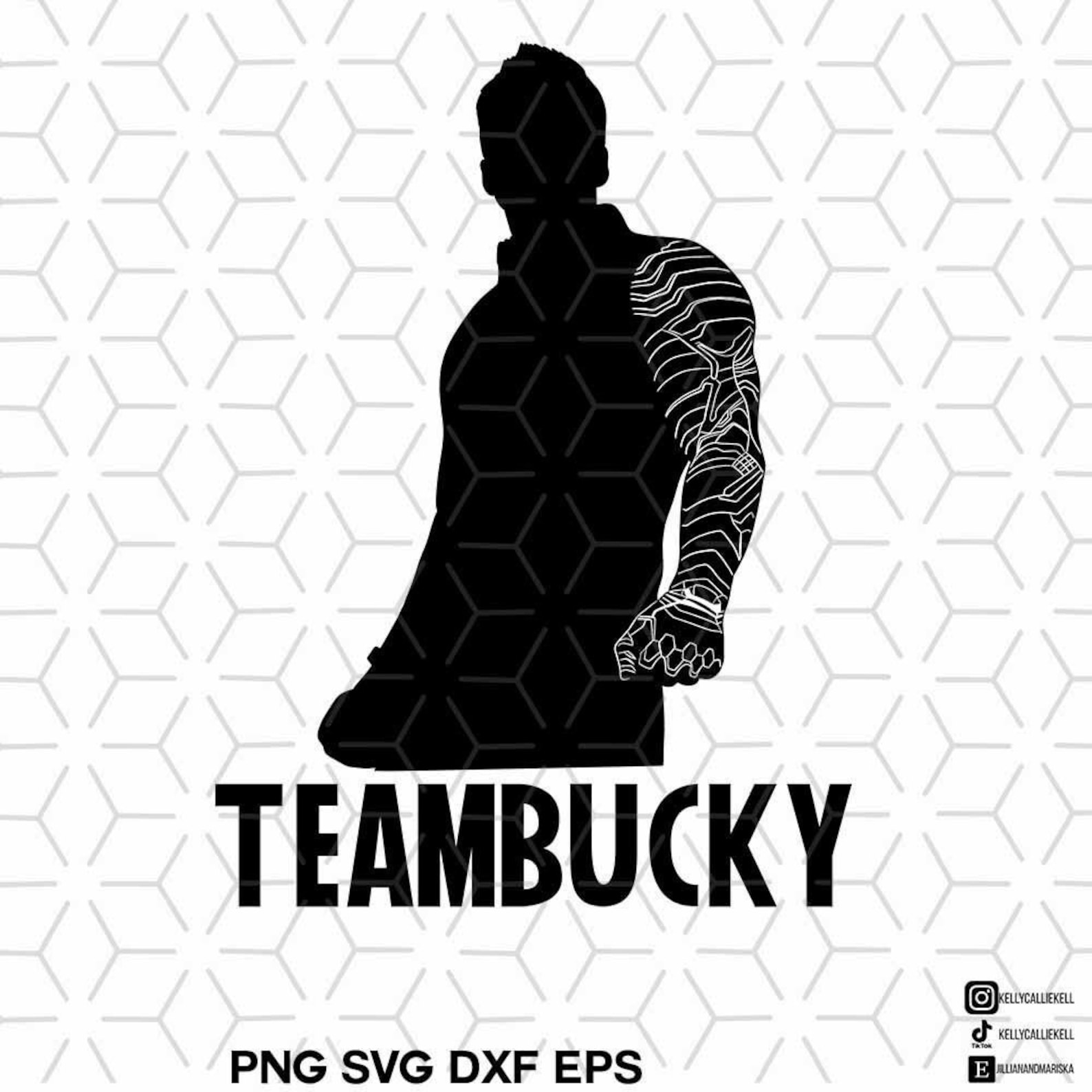 Bucky Barnes, Bucky Barnes Sticker, Marvel Svg, Winter Soldier, Bucky ...