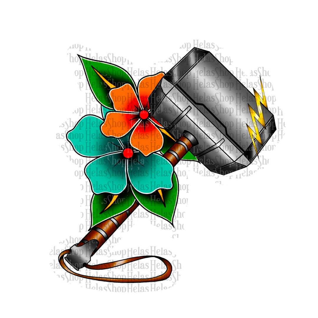 Mjolnir Png Thors Hammer Png Marvel Png Mjölnir - Etsy