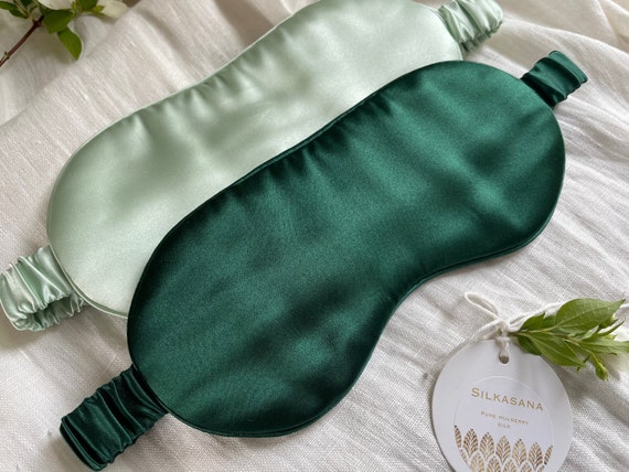 Luxury Mulberry Silk Sleep Eye Mask. Gorgeous Gift for Her. | Etsy