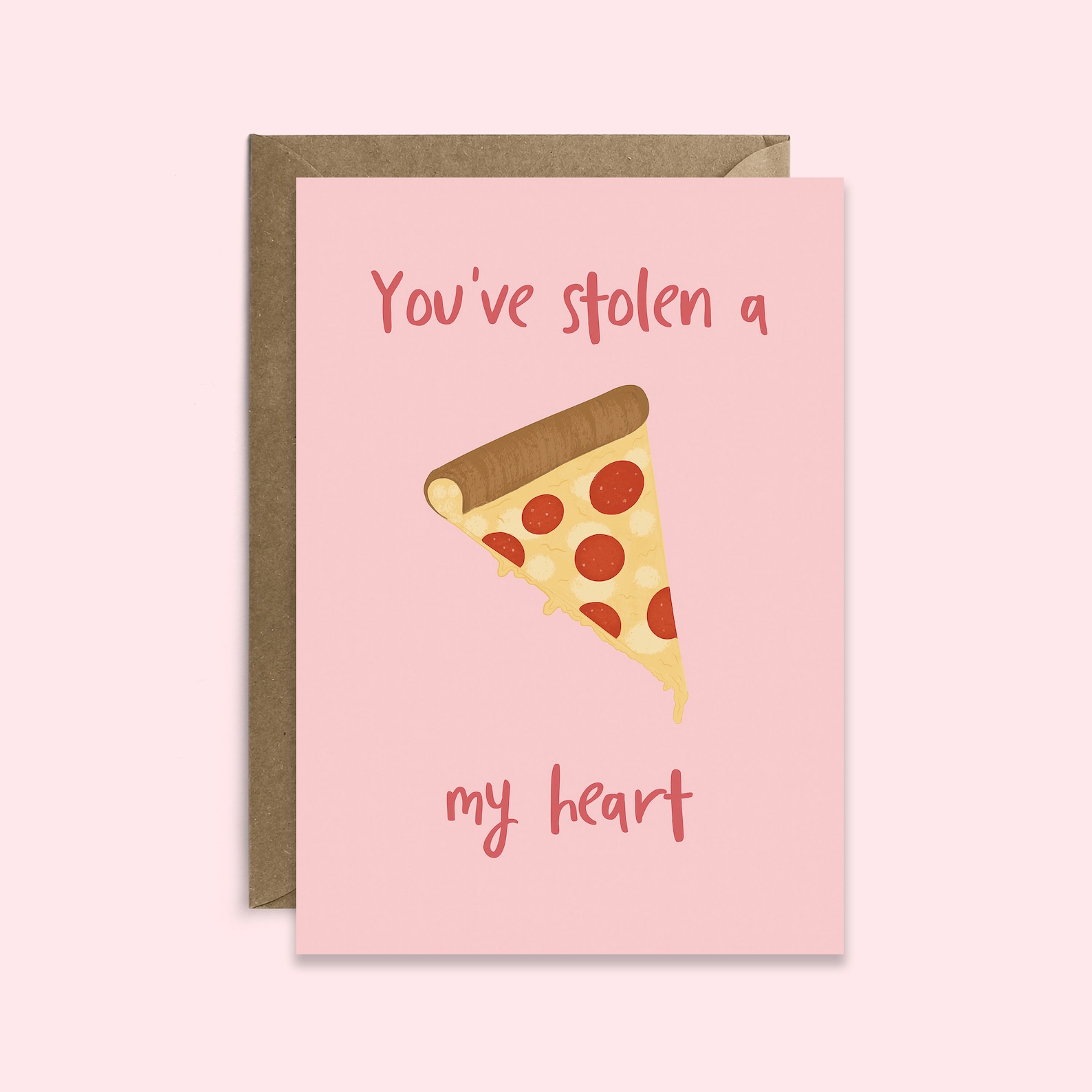 You've Stolen A Pizza My Heart Valentines Day Card - Etsy UK