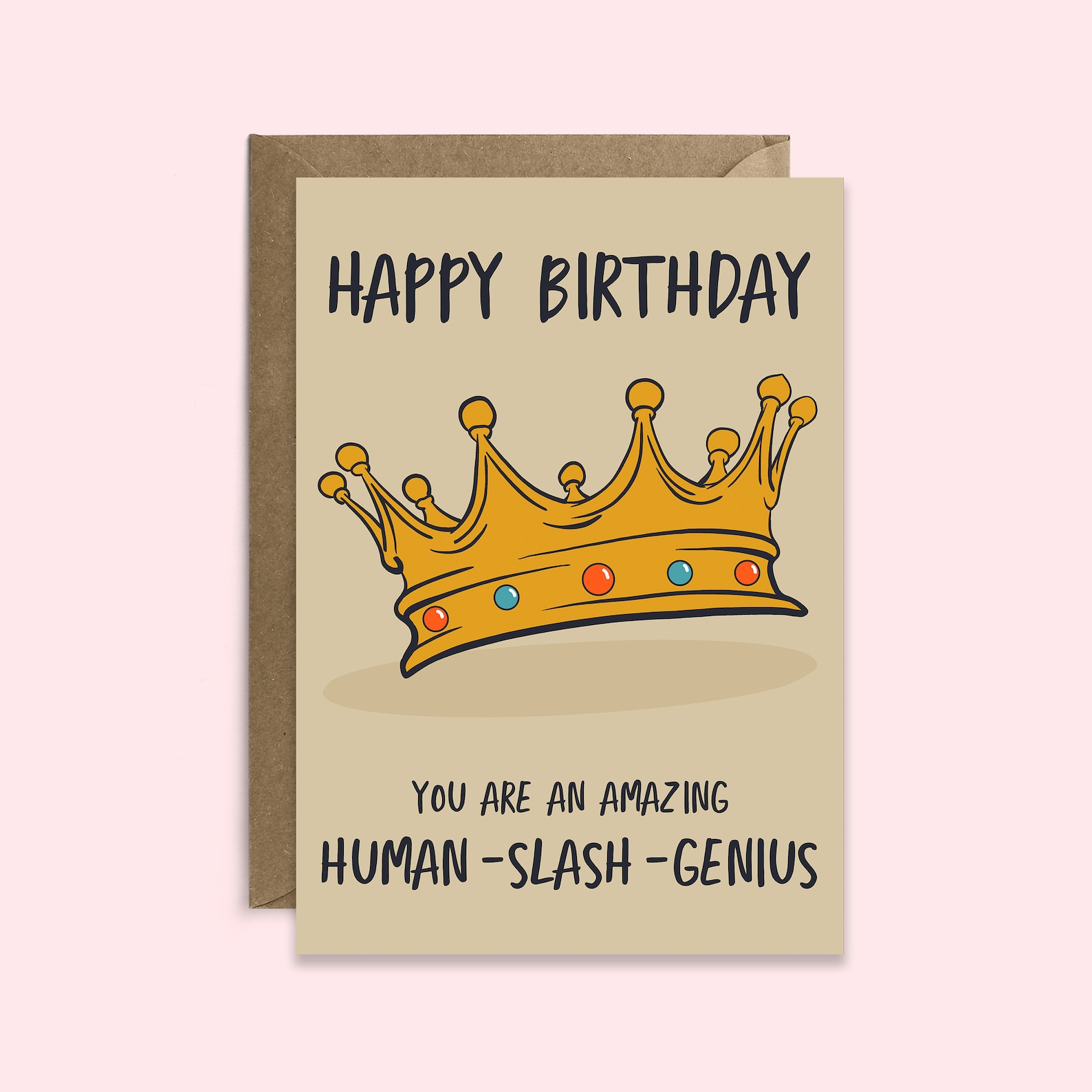 Happy Birthday - You Are an Amazing Human Slash Genius | Funny Birthday ...