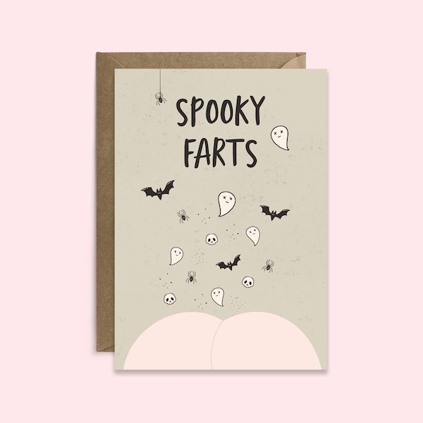 Funny Halloween Card - Etsy