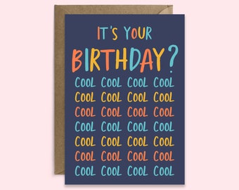 Brooklyn 99 Birthday Card - Etsy UK