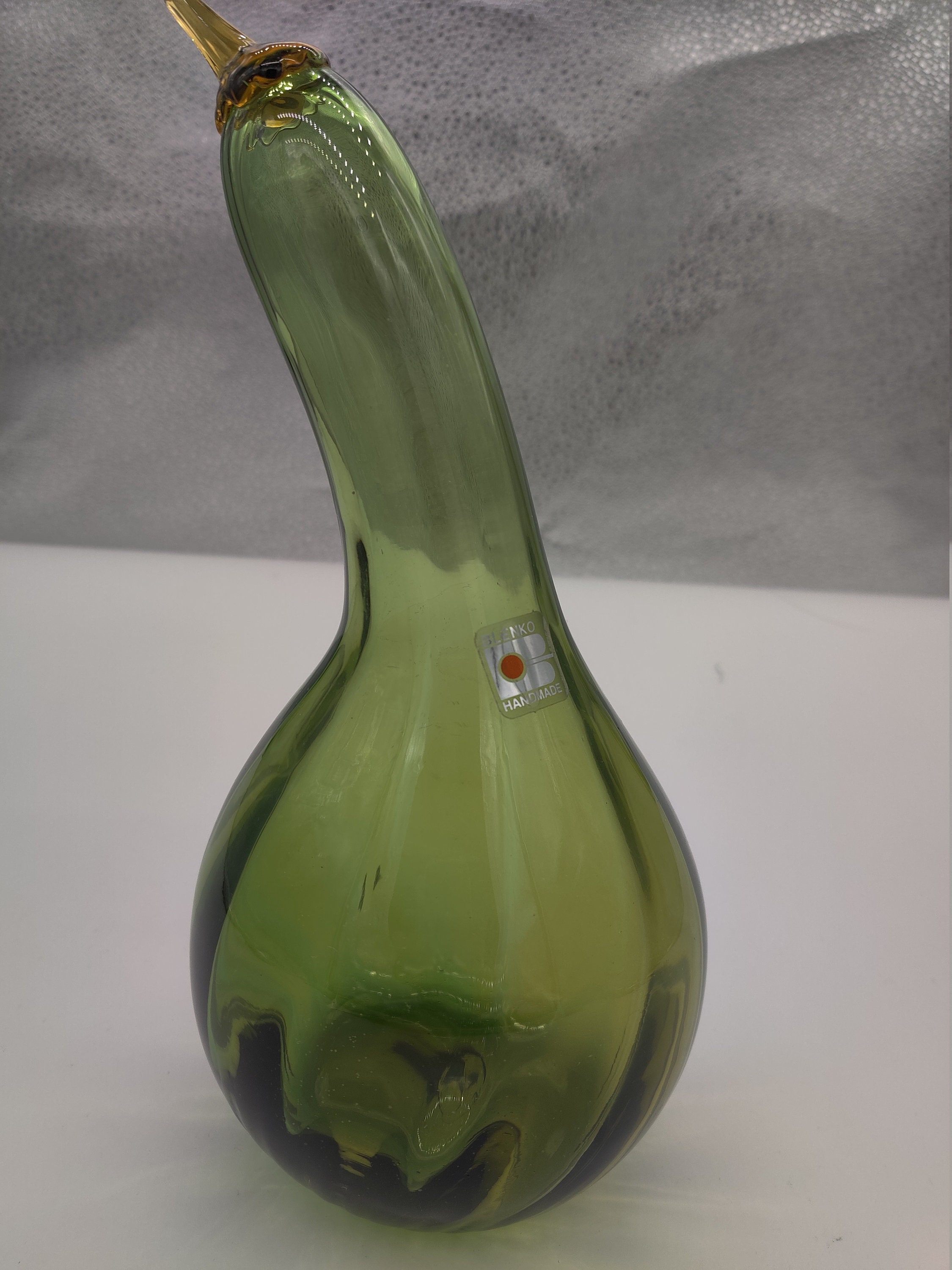Vintage Blenko Glass Squash 9354 Collectibles Collectible Glass etna.com.pe