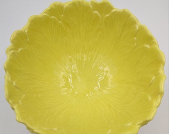 Yellow Serving Bowl | Etsy