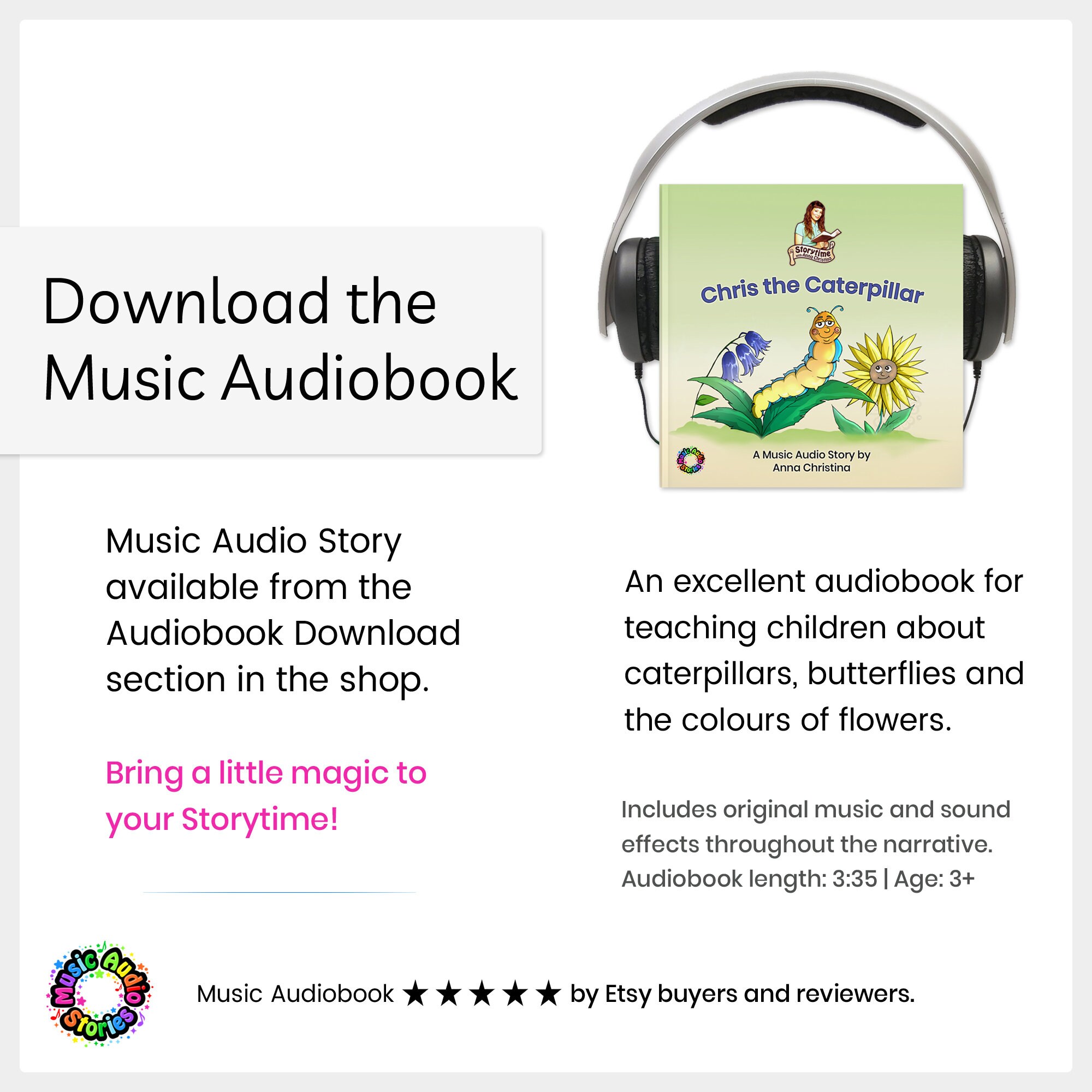 Chris the Caterpillar Printable: Listening Game, Question Tree (A4 ...