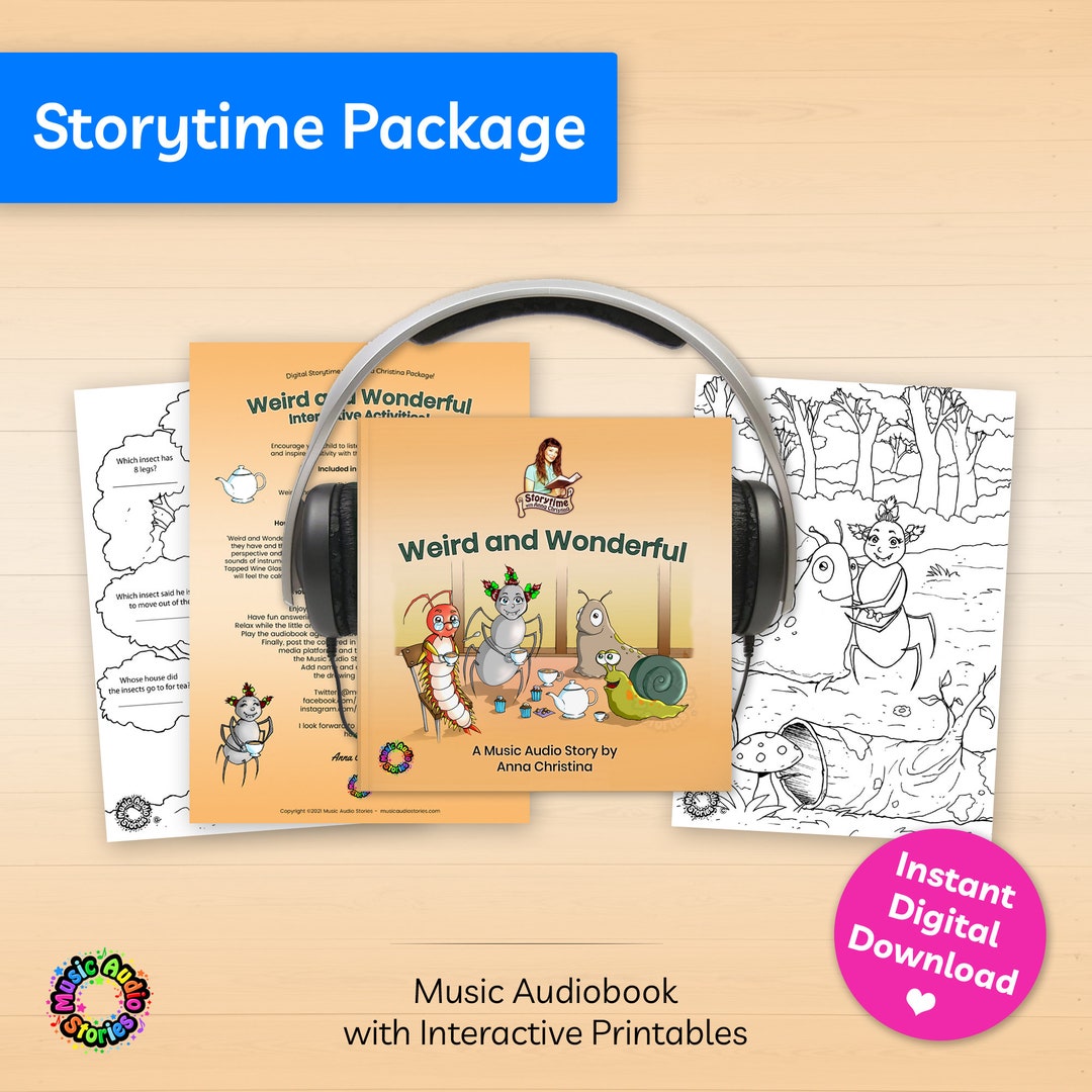 Autumn Music Audio Story with Printables Audiobook with - Etsy.de