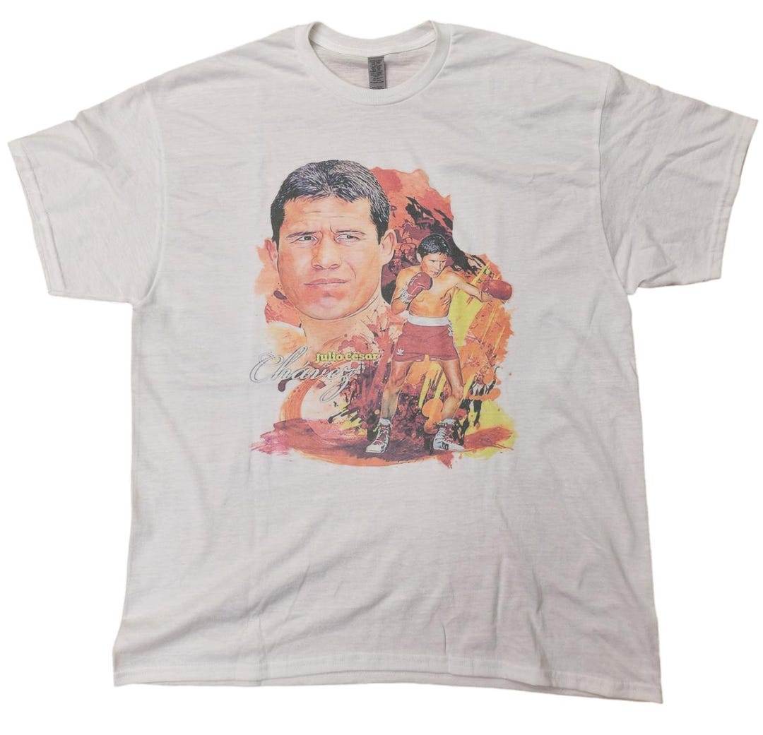 Hot Julio Cesar Chavez Gift for Fan Cotton White All Size Unisex T ...
