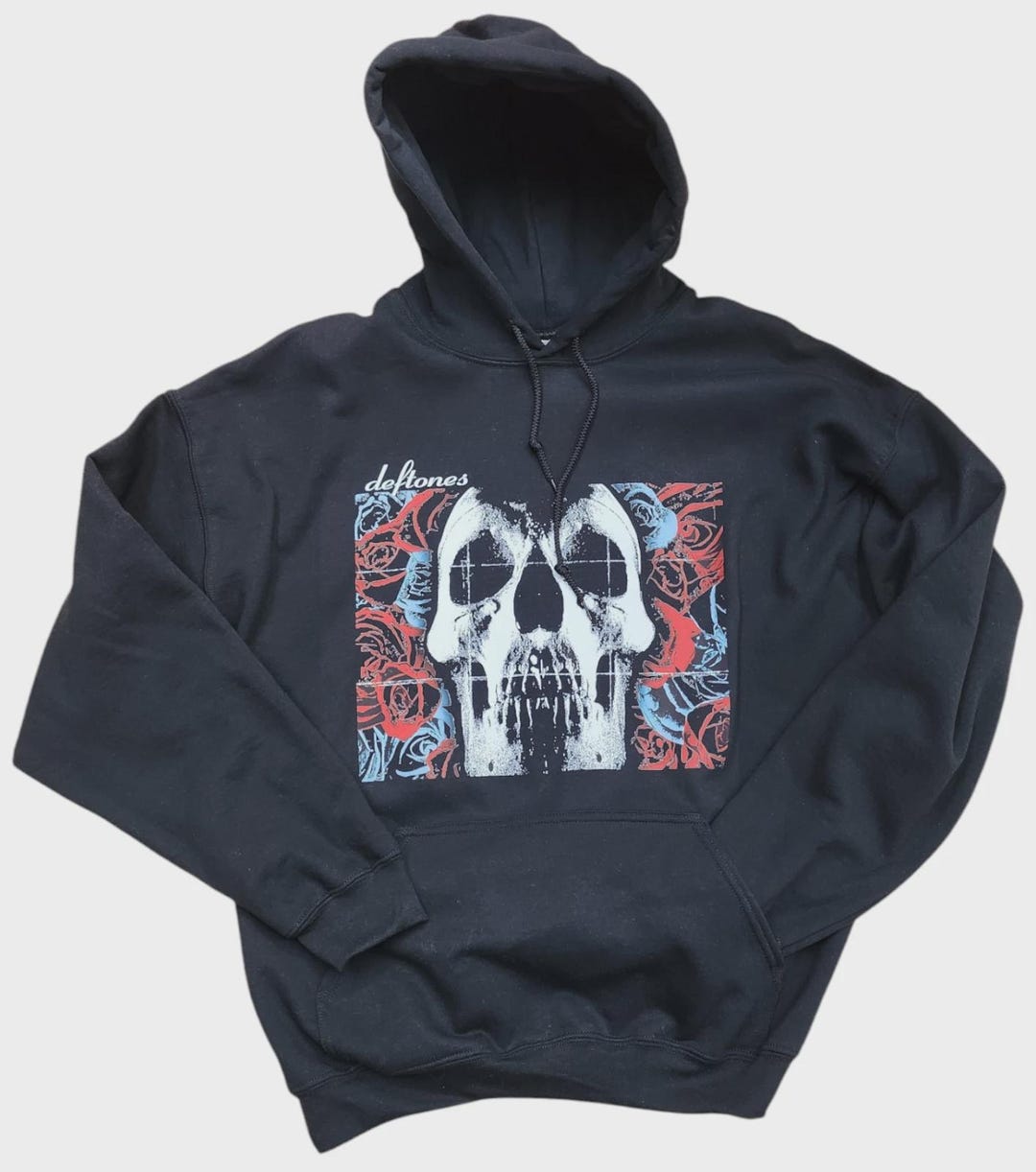 Deftones Skull Album Color Black Unisex Heavy Blend Hoodie Sweatshirt ...