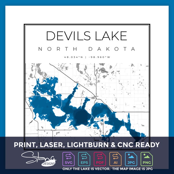 Devils Lake - Etsy