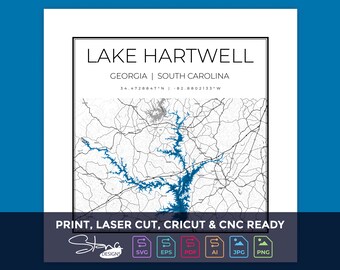 Lake Hartwell Ga - Etsy