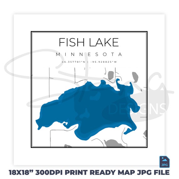 Fish Lake Topo Map