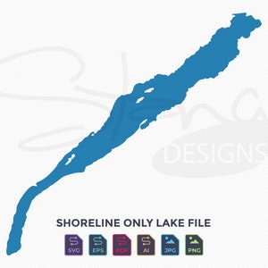 Lake Traverse SD MN Topographical Map | Print Ready Wall Decor ...