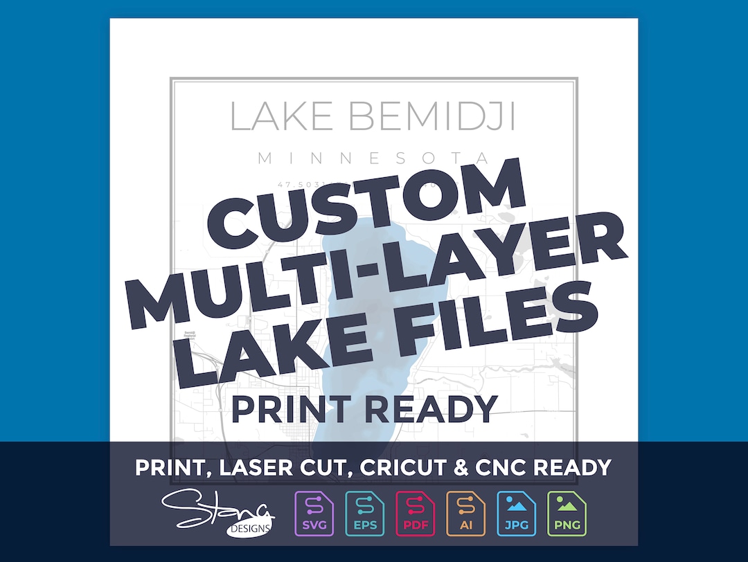 CUSTOM MADE Multiple Layered and Shoreline Topographical Bathymetric ...