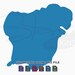 Orchard Lake, MN Topographical Map | Print Ready Wall Decor | Multiple ...