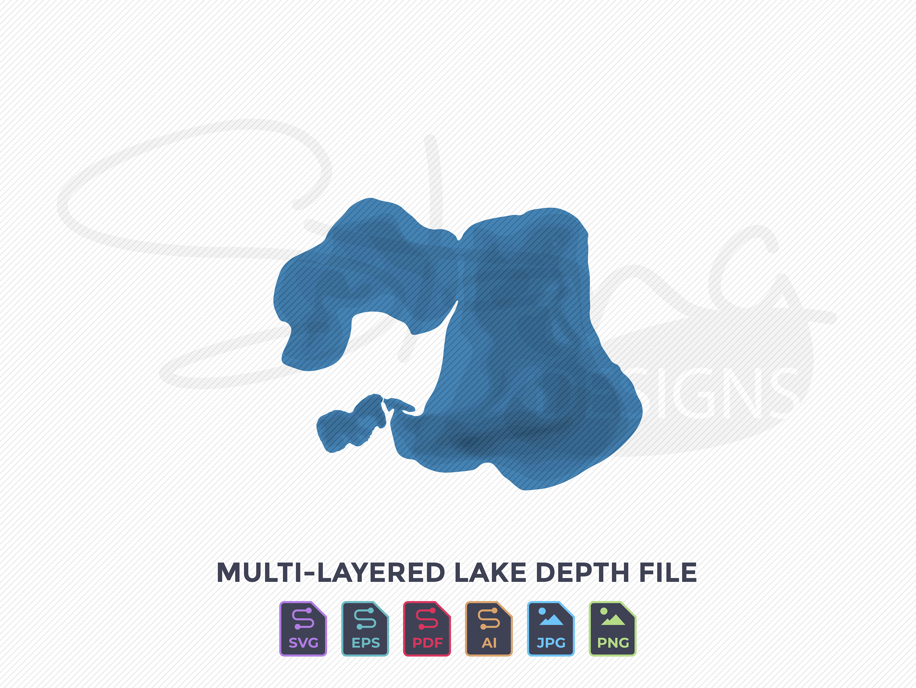 Detroit Lake MN Topographical Map Print Ready Wall Decor - Etsy