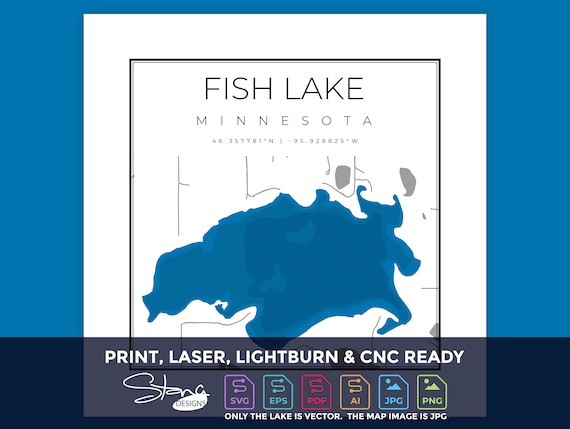 Fish Lake Topo Map