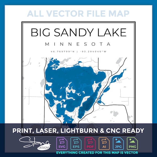 Big Lake Mn Svg - Etsy