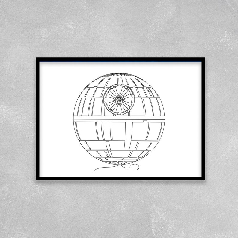 Movie Poster Lineart One-line Line Art Minimalist - Etsy