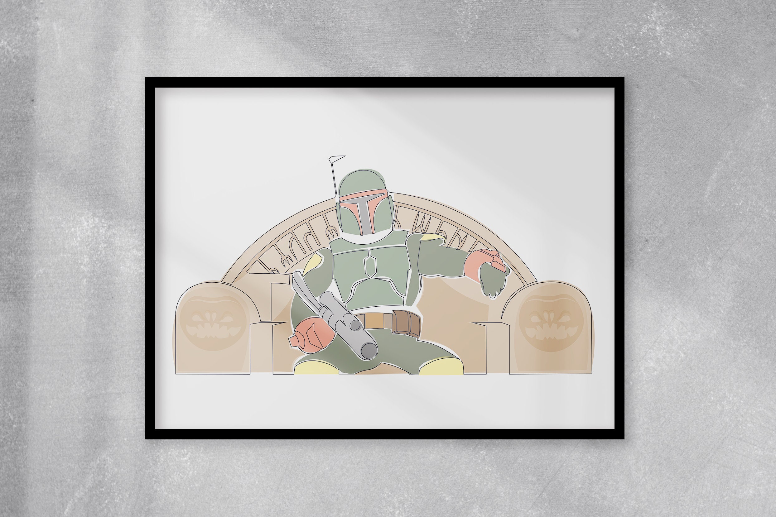 Movie Poster Lineart One-line Line Art Minimalist - Etsy