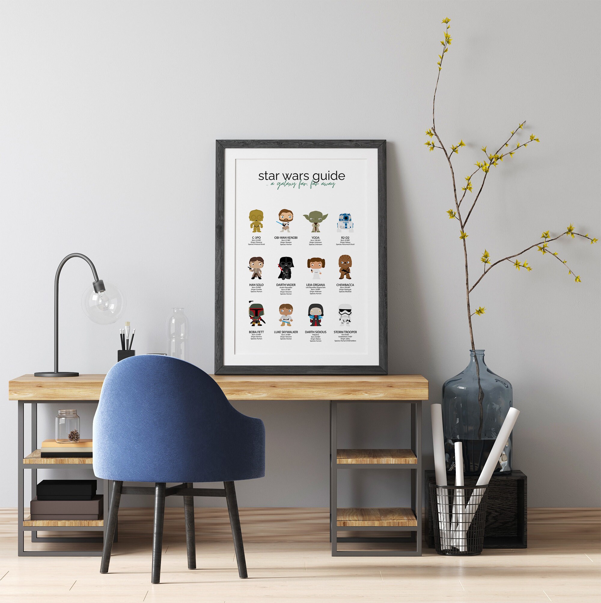 Movie Poster | Guide | Galaxy | Illustration | Minimalistische Grafik ...