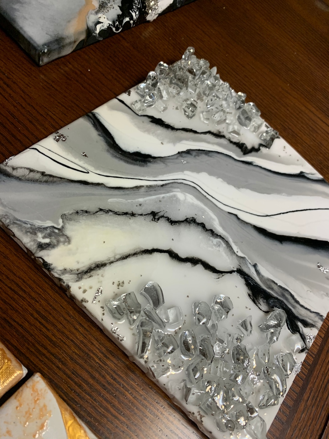 Marble Acrylic Resin Painting - Etsy