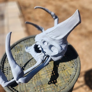 Subnautica Reaper Leviathan Skull 7.25 Inches Tall - Etsy