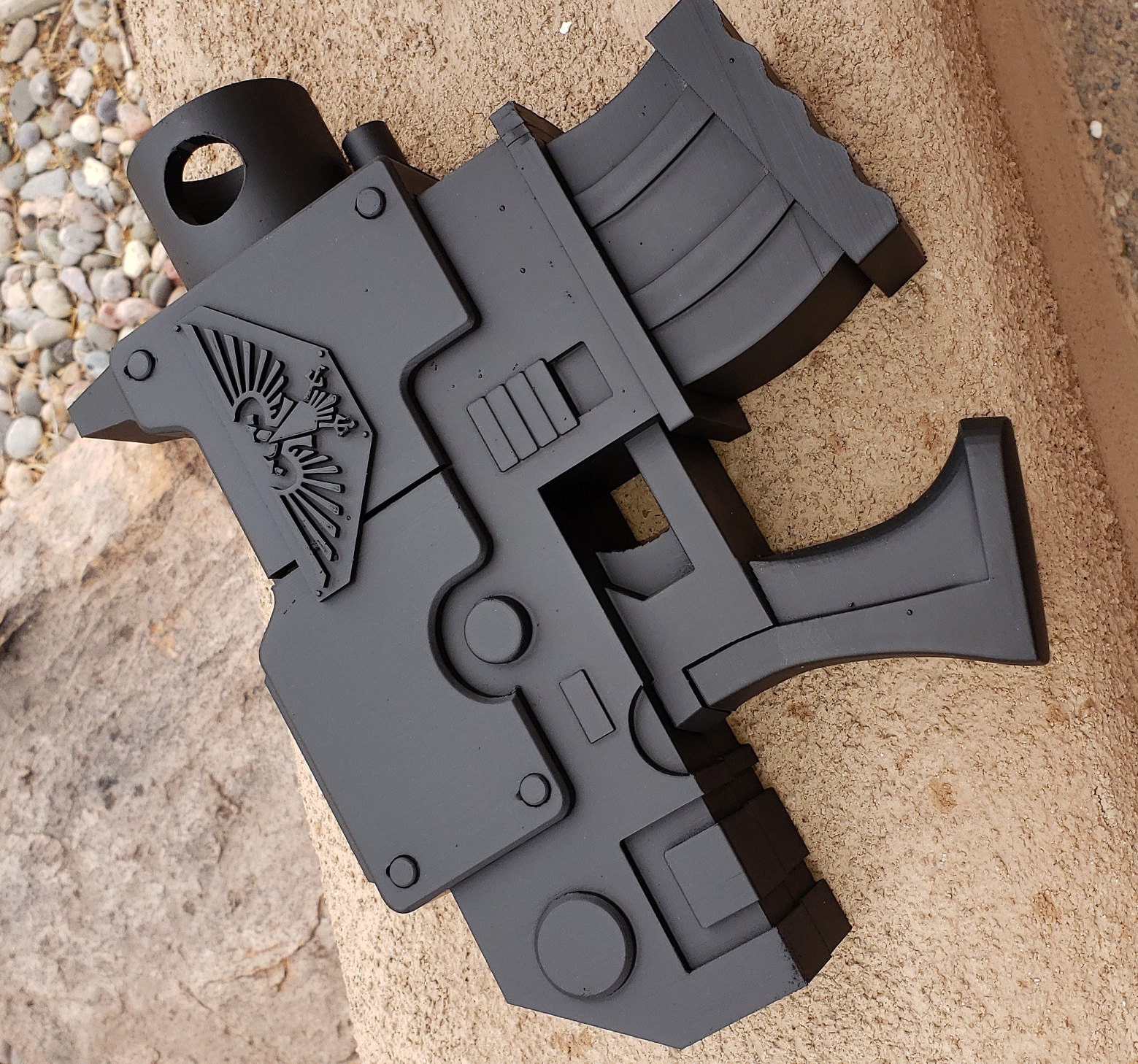 W40K Bolt Pistol 3D Print Unfinished Cosplay/display - Etsy