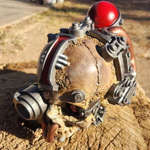 Grim Dark Servo/servitor Skull W40K for Cosplay or Display - Etsy