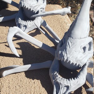 Subnautica Reaper Leviathan Skull 7.25 Inches Tall - Etsy