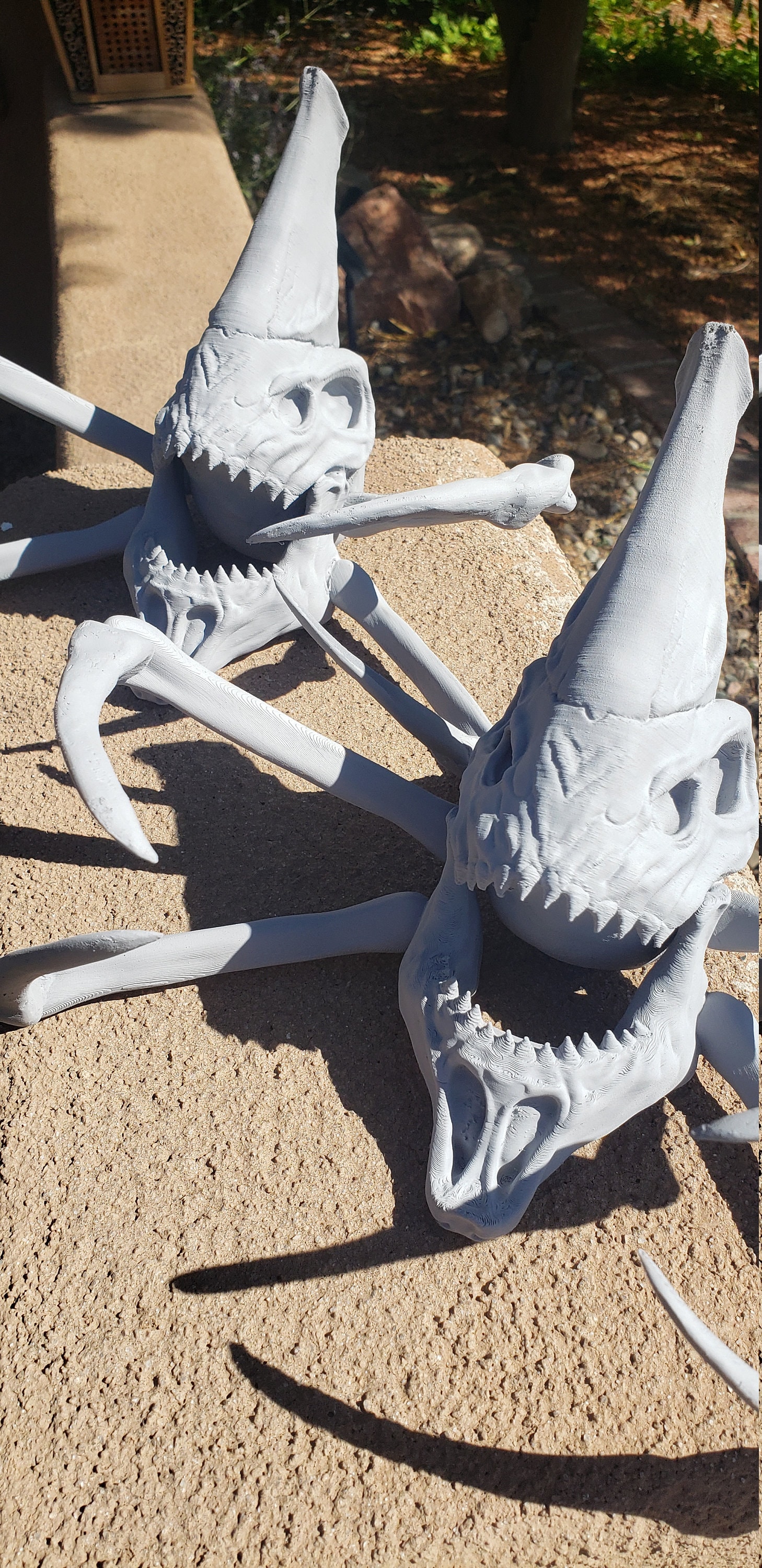 Subnautica Reaper Leviathan Skull 7.25 Inches Tall | Etsy