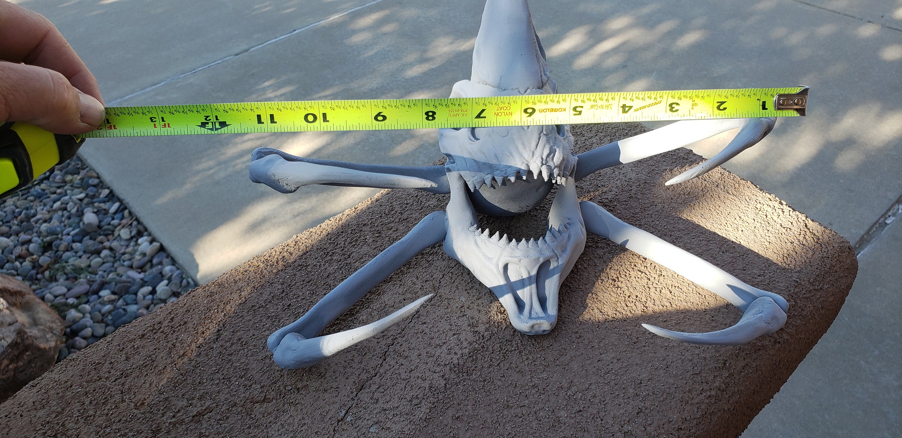 Subnautica Reaper Leviathan Skull 7.25 Inches Tall | Etsy