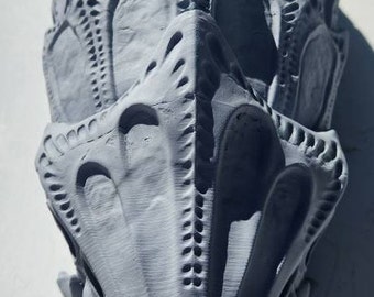 Giant Scale Subnautica Reaper Leviathan Skull 11.5 Inches Tall - Etsy