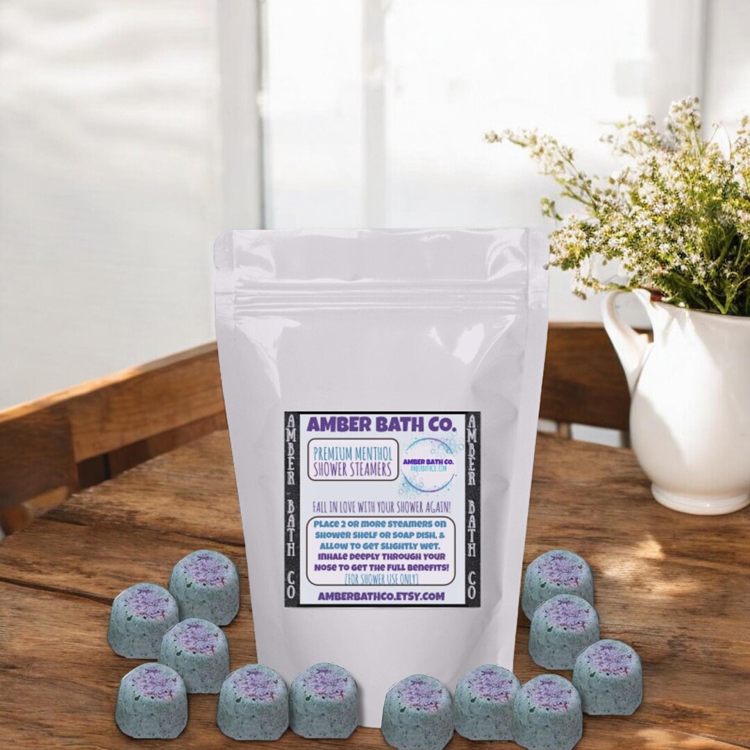 Eucalyptus Sinus Menthol Shower Steamers, BEST SELLER Shower Steamer, Cold Remedy, Sinus Relief ...