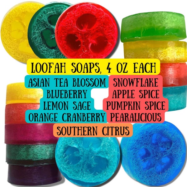 Loofah Soap - Etsy