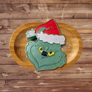 Hand Painted Grinch Soap, Goat's Milk Soap, Holiday Favors, Grinchmas ...