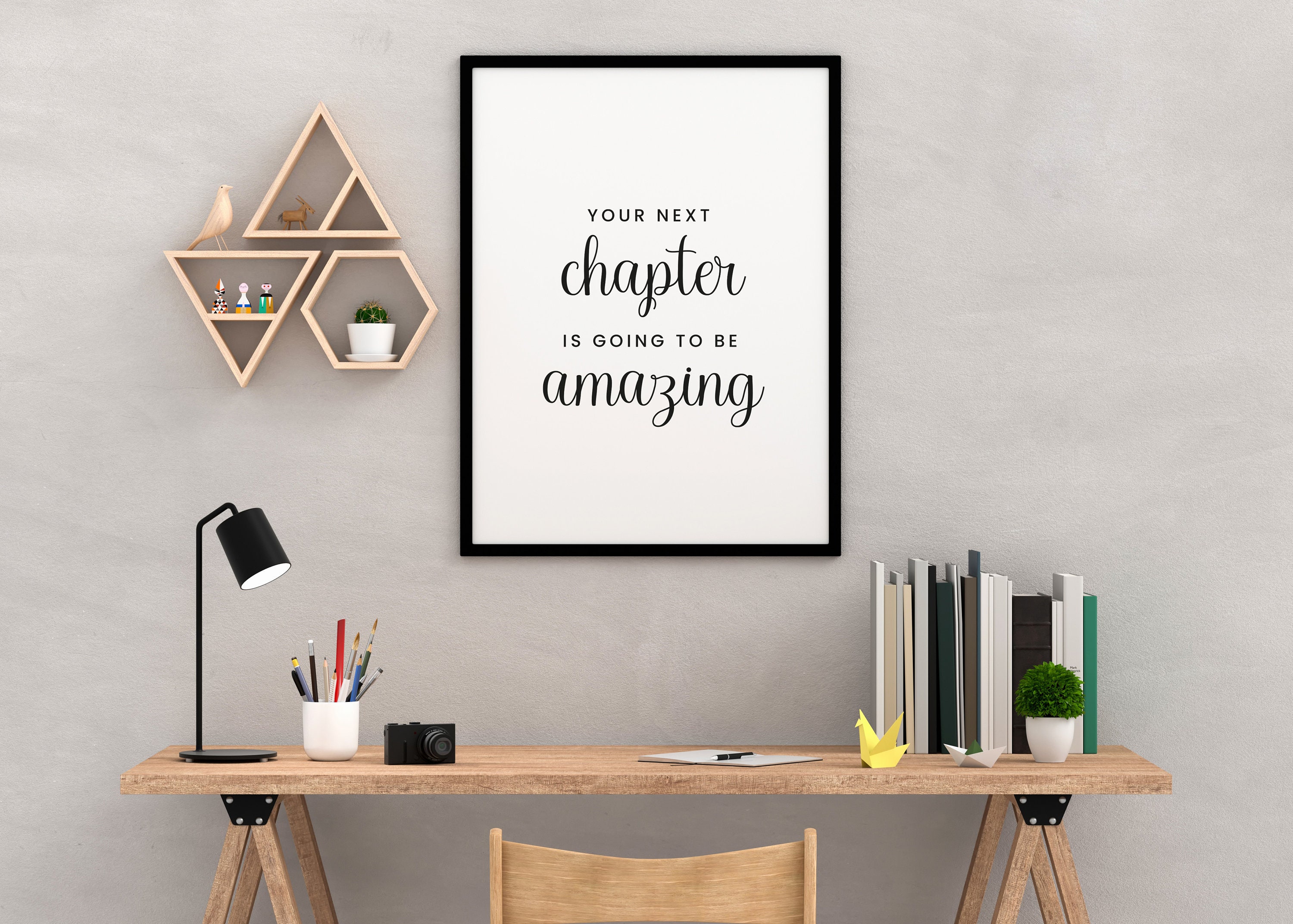 Your Next Chapter Print - DIGITAL Download, Wall Art, Inspirational ...