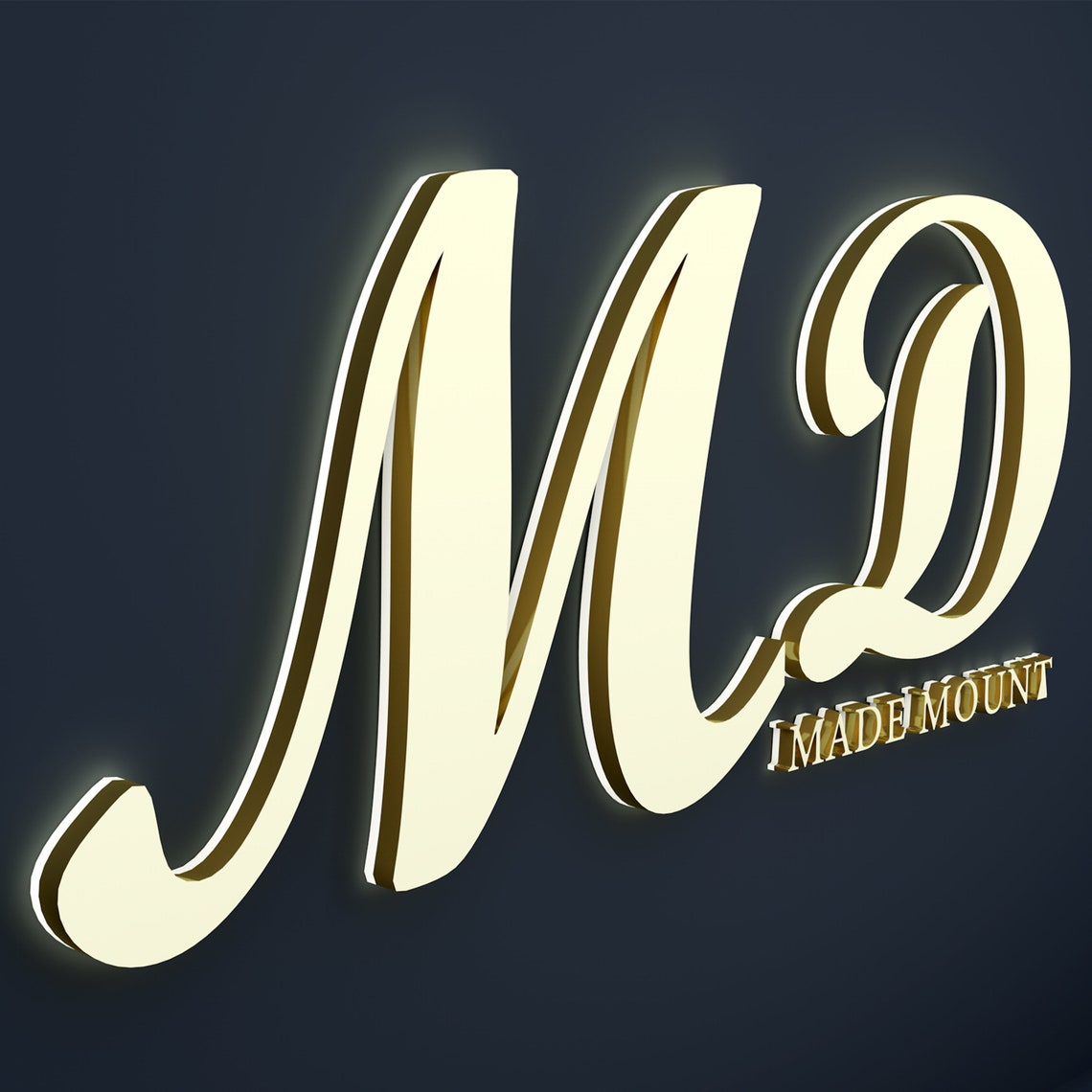 Custom Sign Custom Logo metal Logo Sign Custom Office Sign LED Sign ...