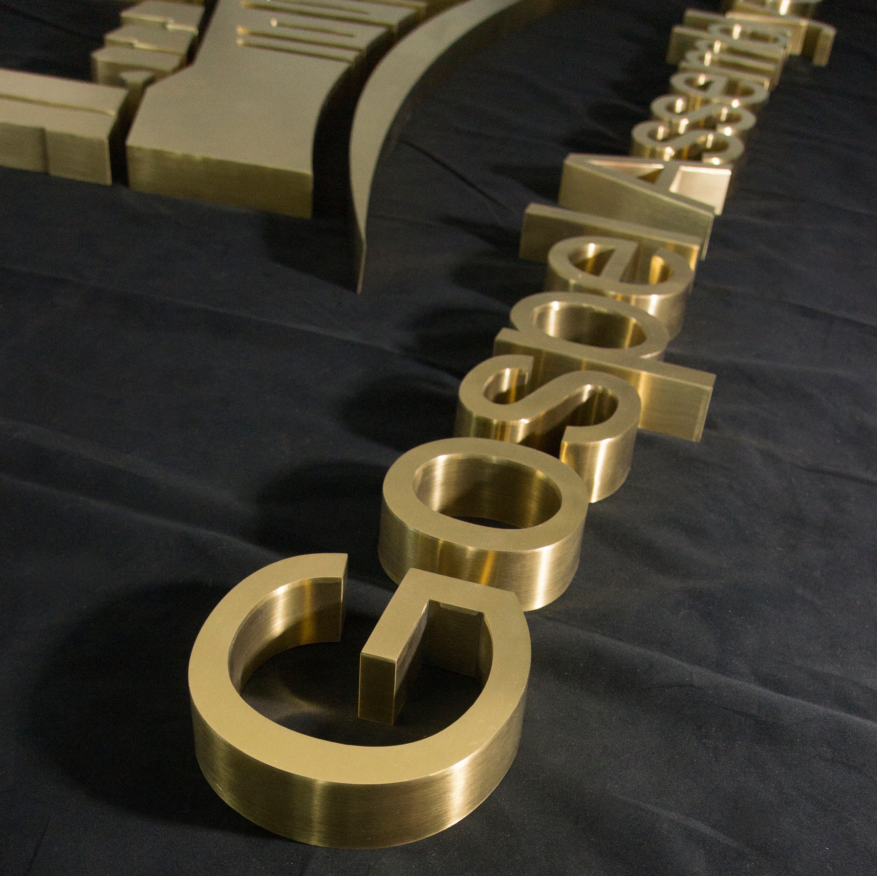 Custom Metal Words - Stainless Steel Sign-custom Sign- Custom Logo ...