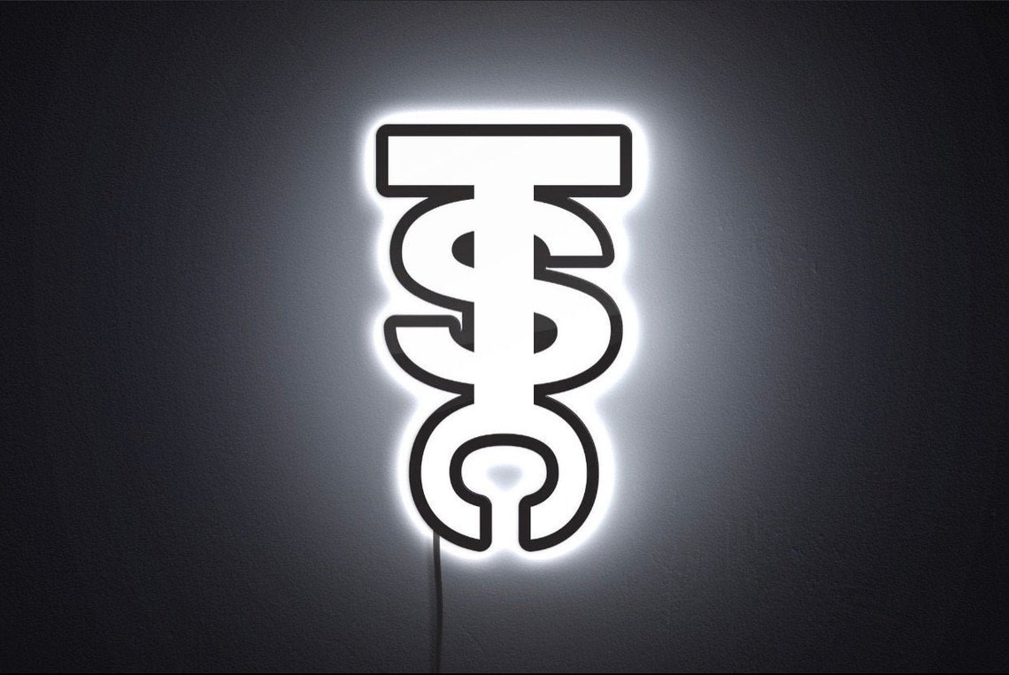 Custom Logo sign Metal words Custom Office Sign LED | Etsy