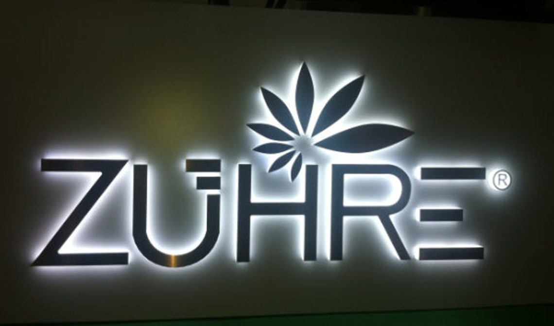 Custom Logo sign Metal words Custom Office Sign LED | Etsy