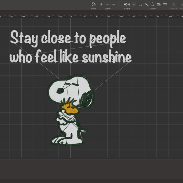 Snoopy Pes Embroidery Files - Etsy