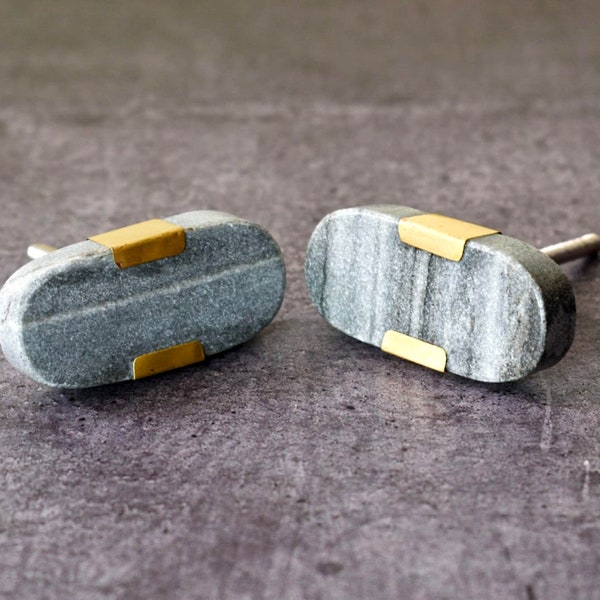 Stone Drawer Pulls - Etsy