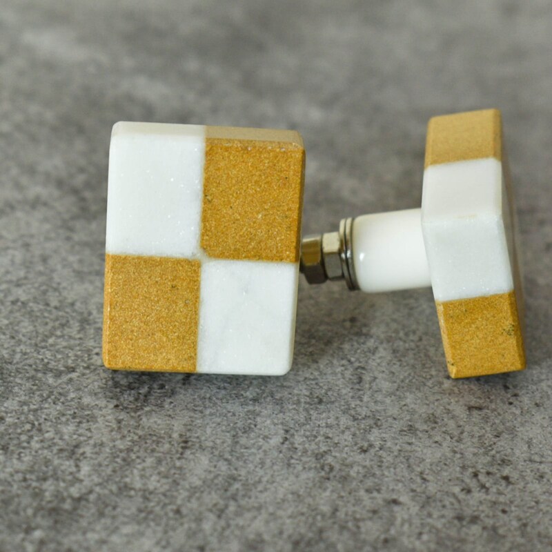 Marble Pulls - Etsy