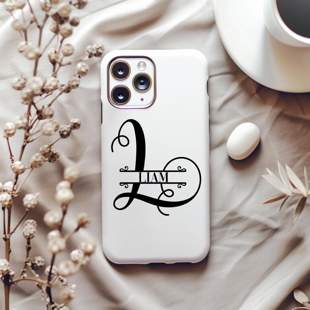 Personalised Phone Case , Monogram , Sicker , Custom Name Sticker ...