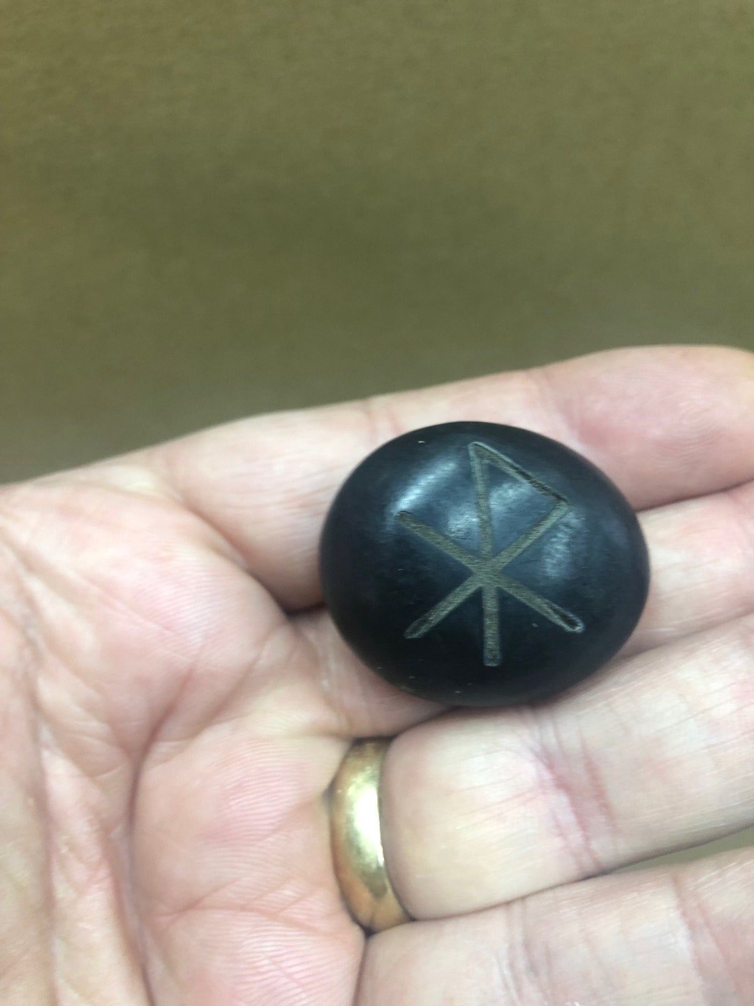 Bind Rune for Love River Stone Old Magic Ancient Magick - Etsy